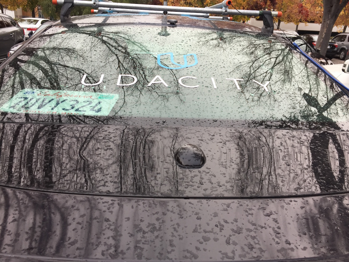 Udacity Self-Driving Car Spotted – The Last Driver License Holder…