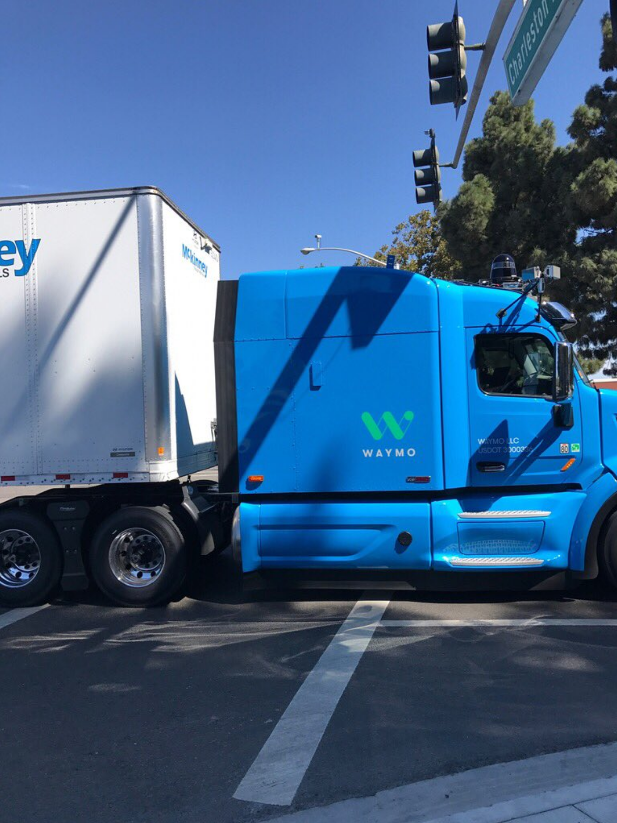 Waymo Truck Spotted on Route 152 – The Last Driver License Holder…