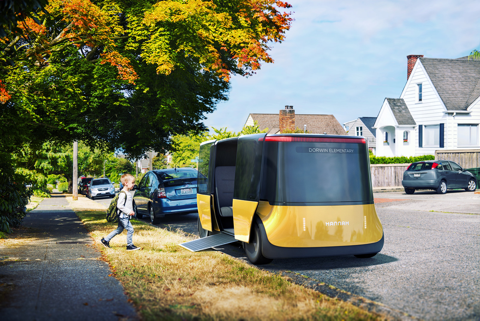 Driverless School Bus – The Last Driver License Holder…