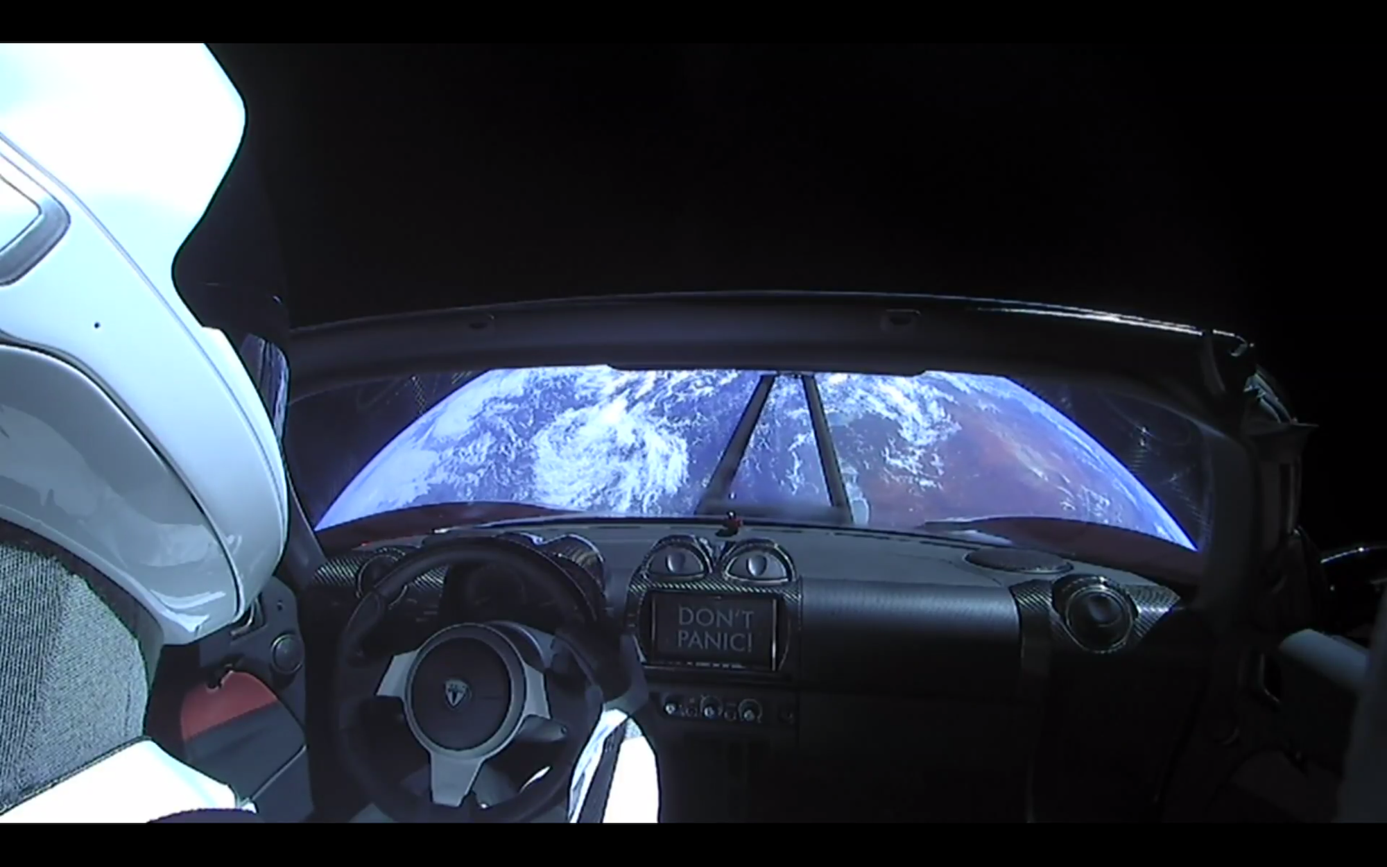 Tesla in Space – The Last Driver License Holder…