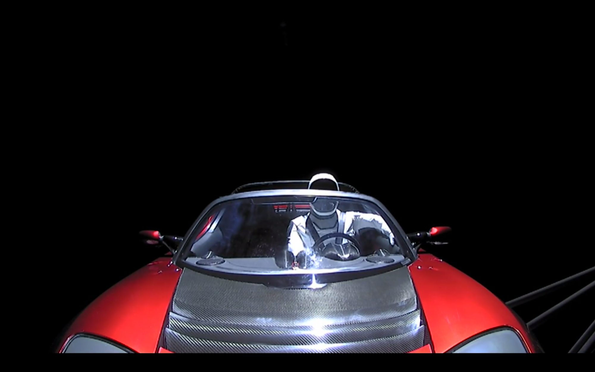 Tesla in Space – The Last Driver License Holder…