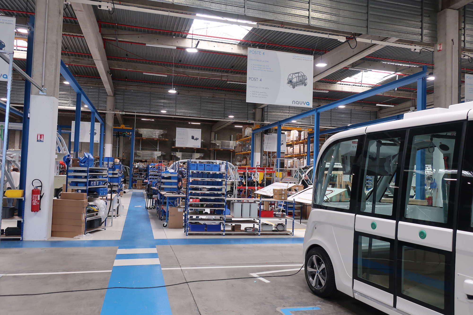 Navya Factory Visit – The Last Driver License Holder…