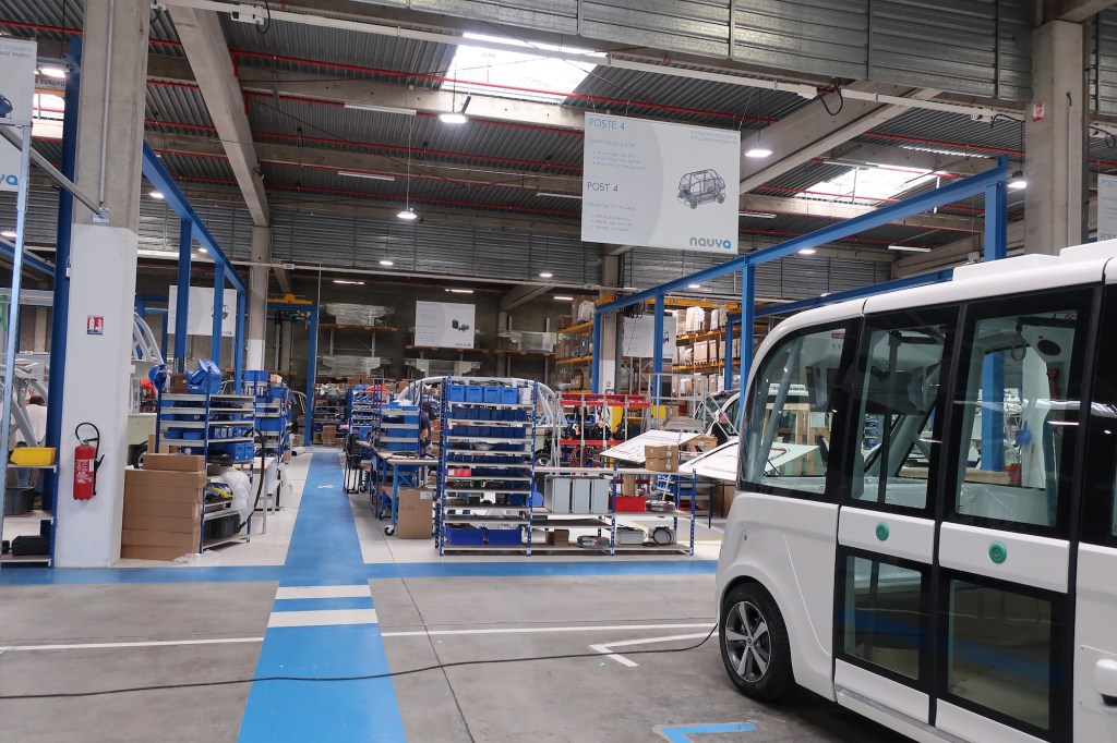 Navya Factory Visit – The Last Driver License Holder…