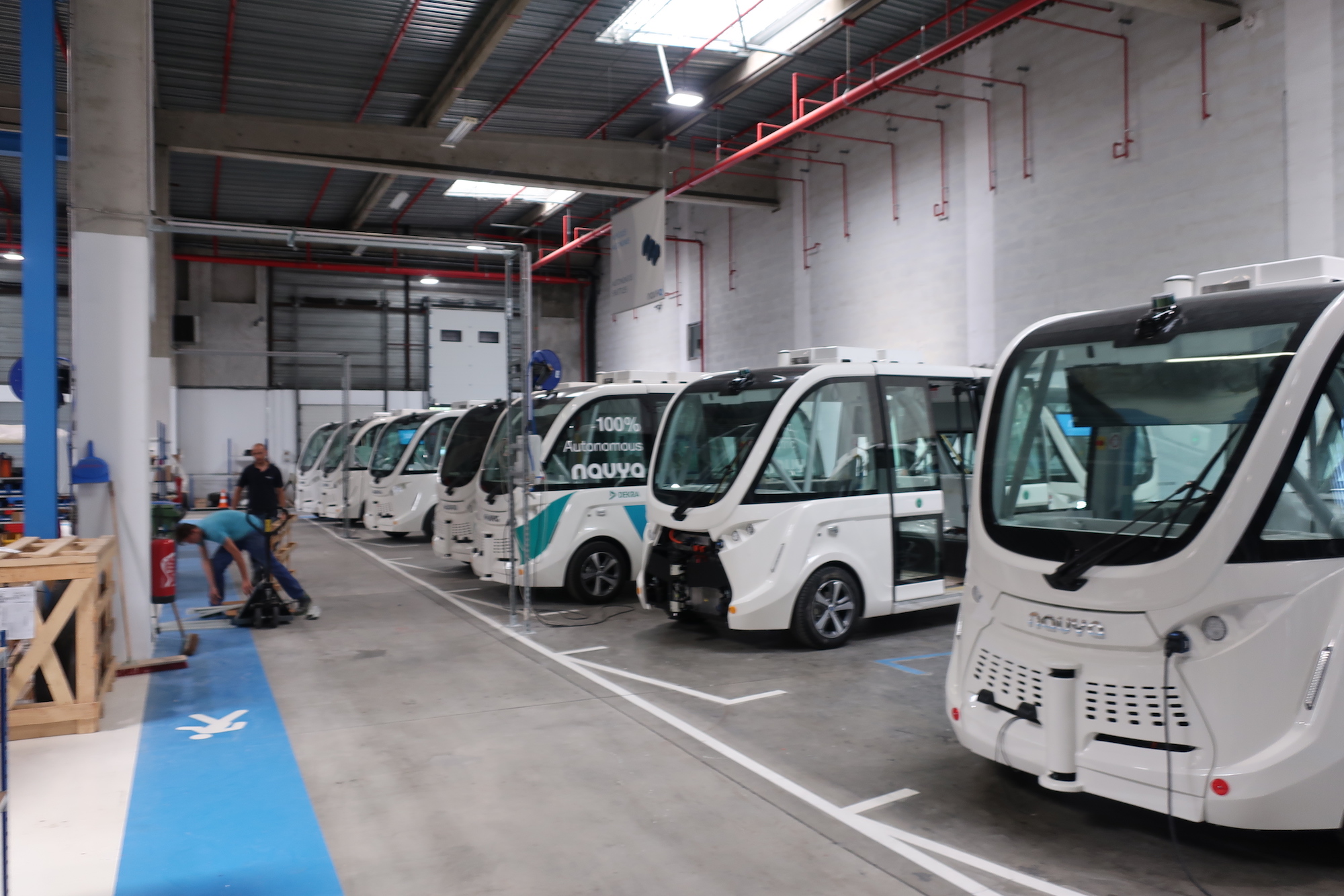 Navya Factory Visit – The Last Driver License Holder…