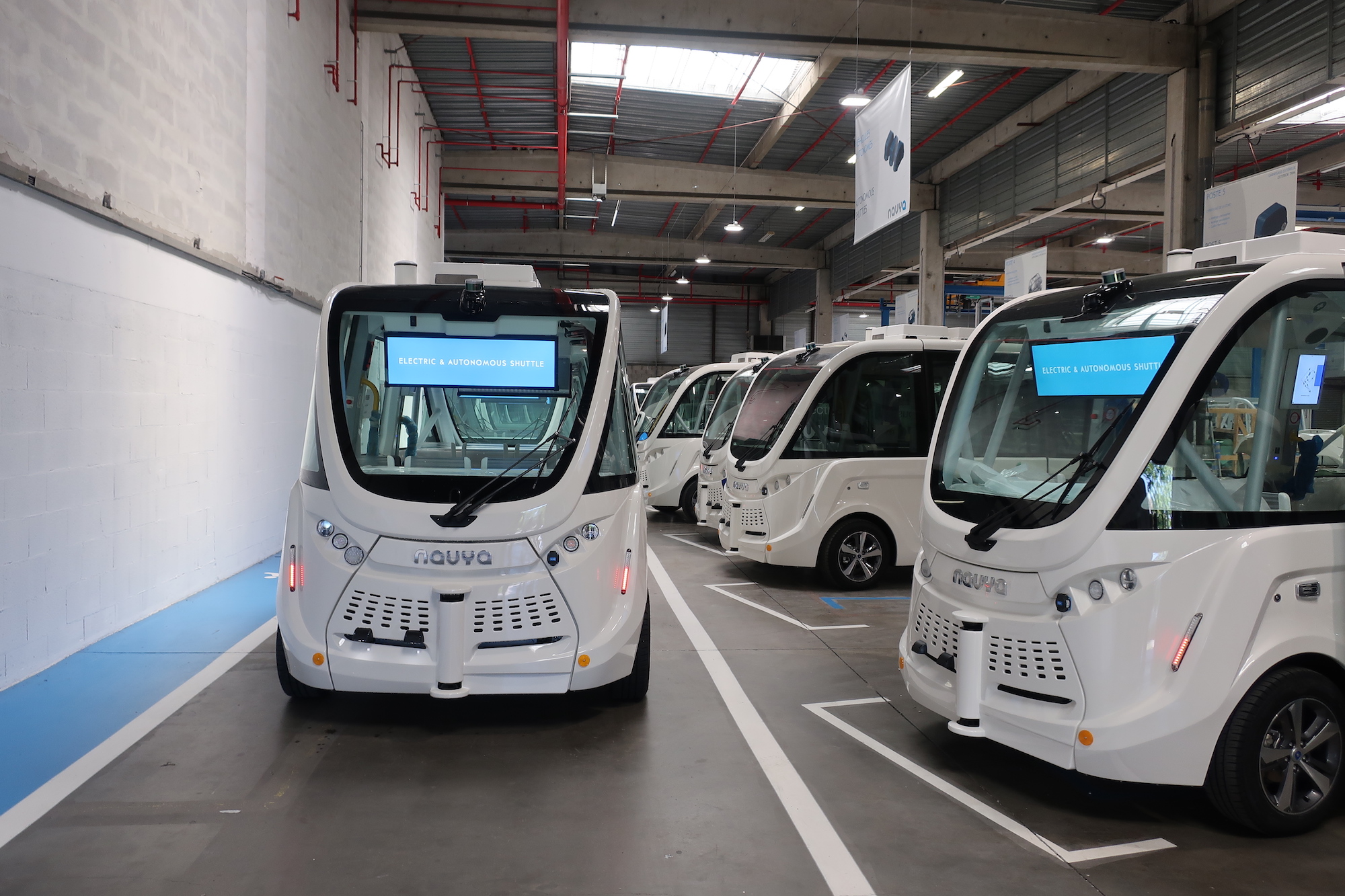 Navya Factory Visit – The Last Driver License Holder…