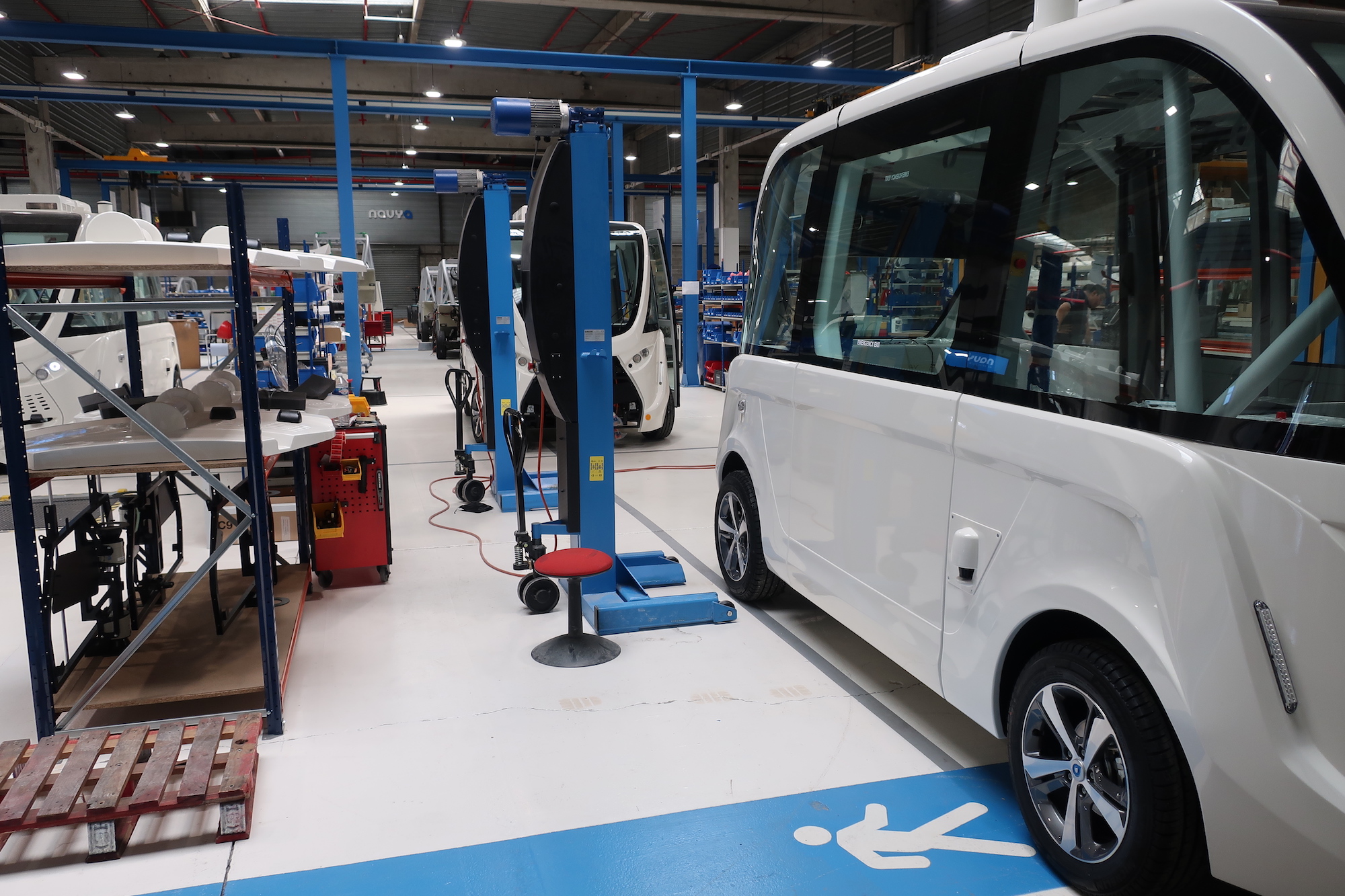 Navya Factory Visit – The Last Driver License Holder…