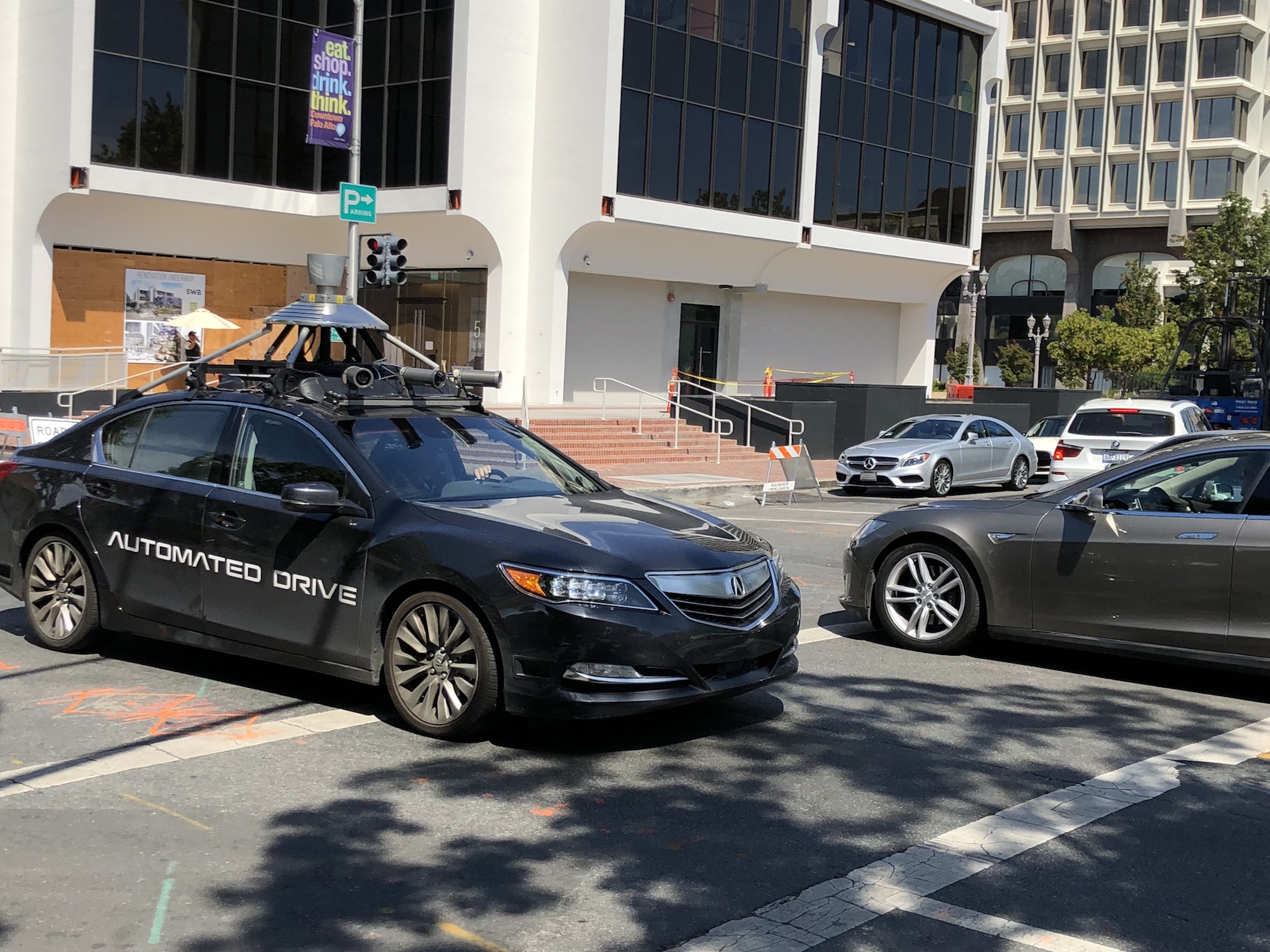 Acura’s Self-Driving Car Spotted In Palo Alto – The Last Driver License ...