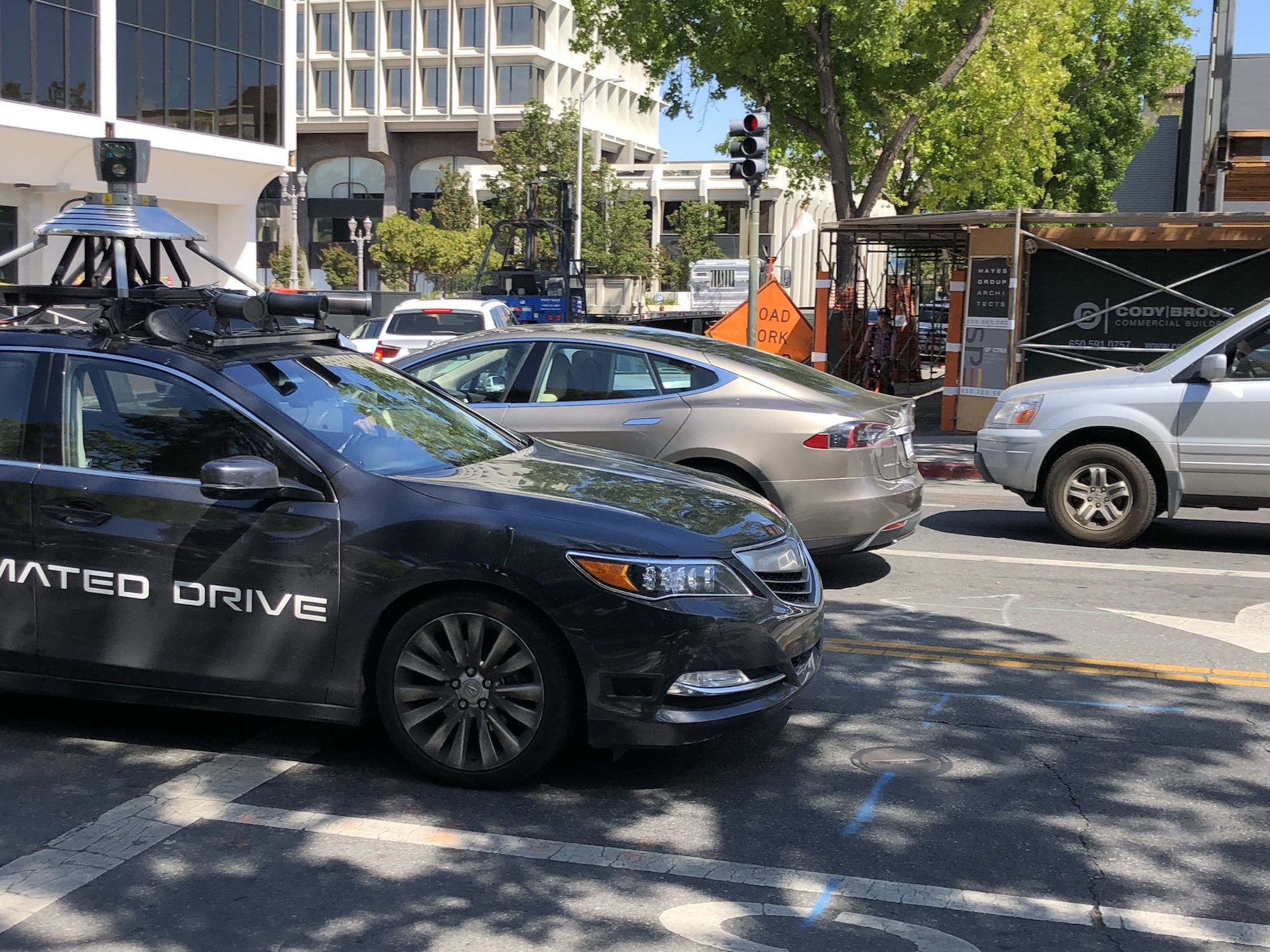 Acura’s Self-Driving Car Spotted In Palo Alto – The Last Driver License ...
