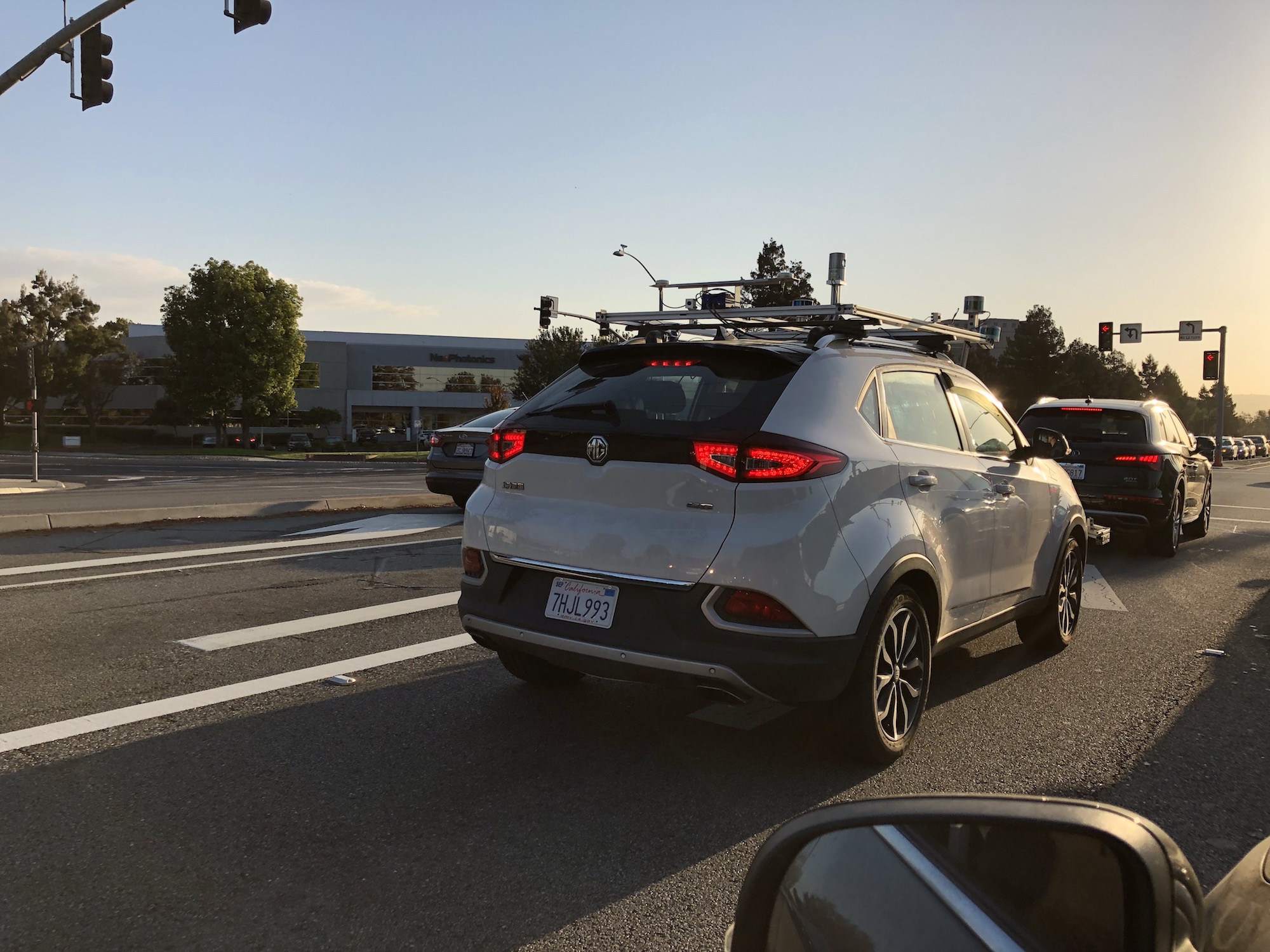 SAIC Autonomous Vehicle Spotted in San Jose – The Last Driver License ...