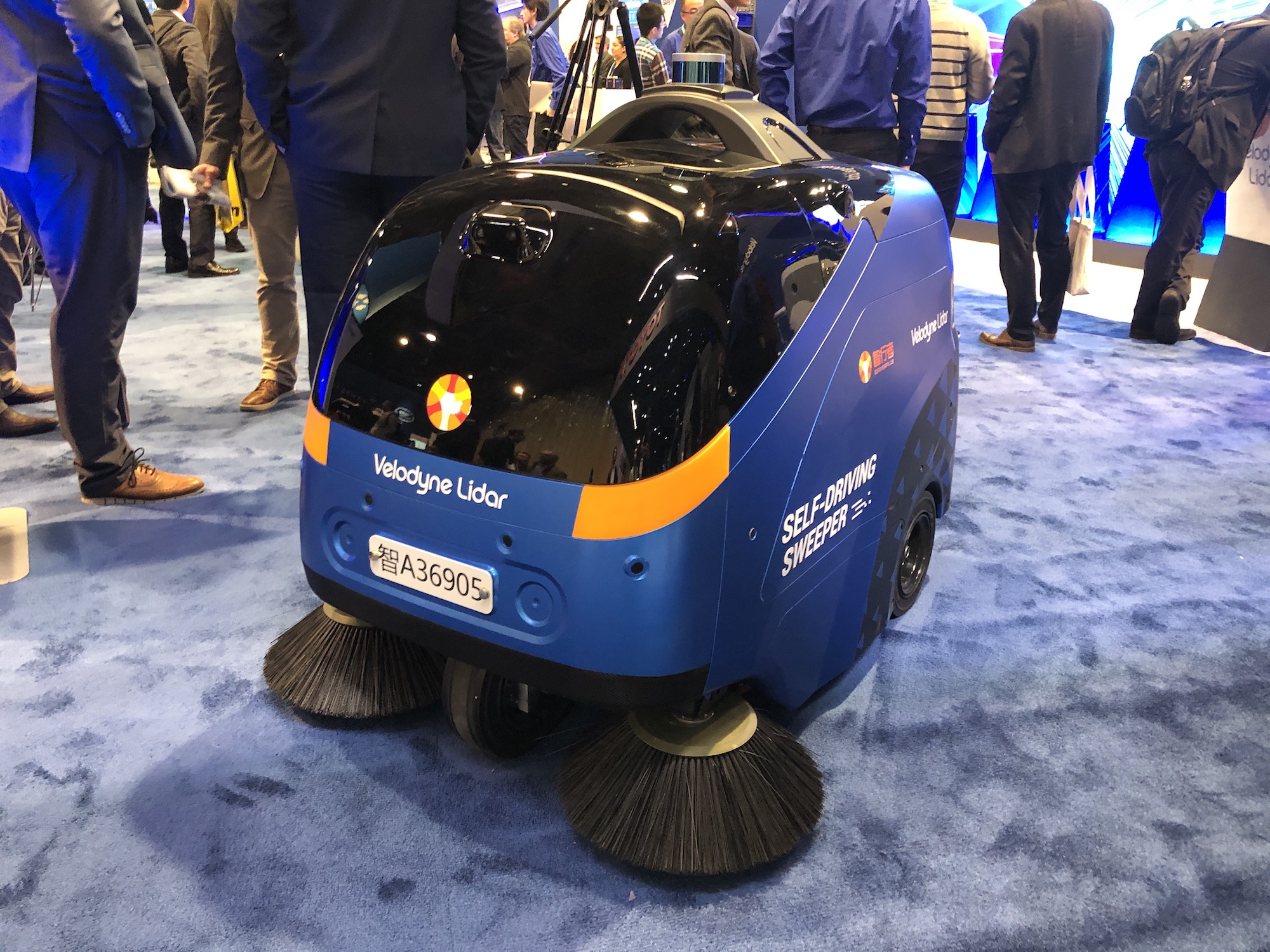 Autonomous Street Sweeper – The Last Driver License Holder…