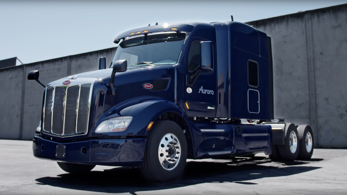 Aurora Aiming At Commercial Robotruck-Service – The Last Driver License ...