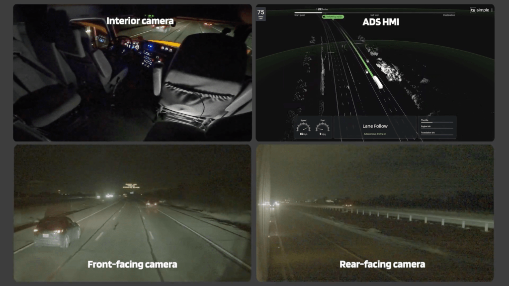 TuSimple Semi Performs Fully Autonomous Transport Without Driver On ...