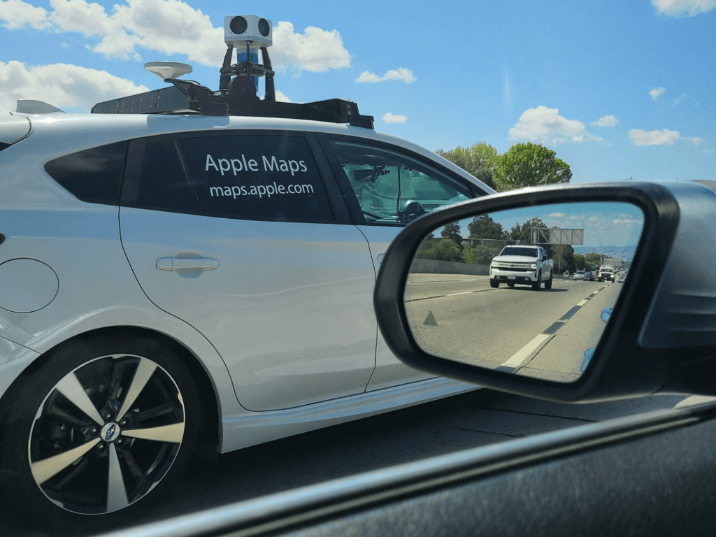 Apple’s New Mapping Vehicles Spotted – The Last Driver License Holder…