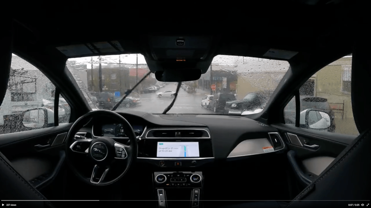 Waymo Driverless in Rain – The Last Driver License Holder…