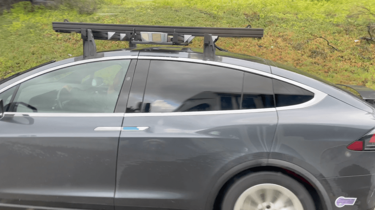 Several Teslas With Different Lidar Racks – The Last Driver License Holder…