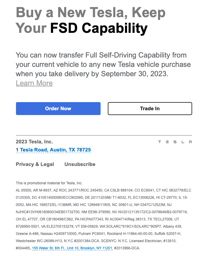 Tesla Offers Free Transfer of FSD Software From Old to New Tesla – The ...