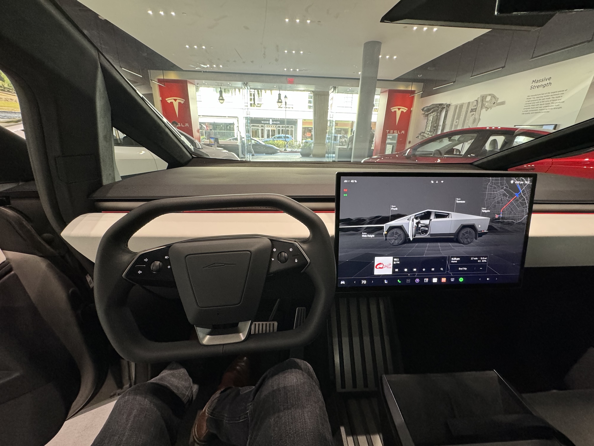 Cybertruck From Inside – The Last Driver License Holder…