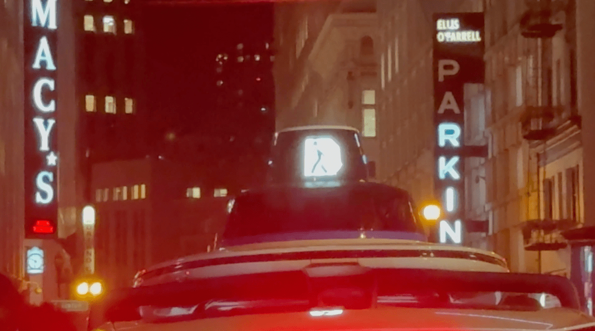 Waymo Displays Pedestrian Sign – The Last Driver License Holder…