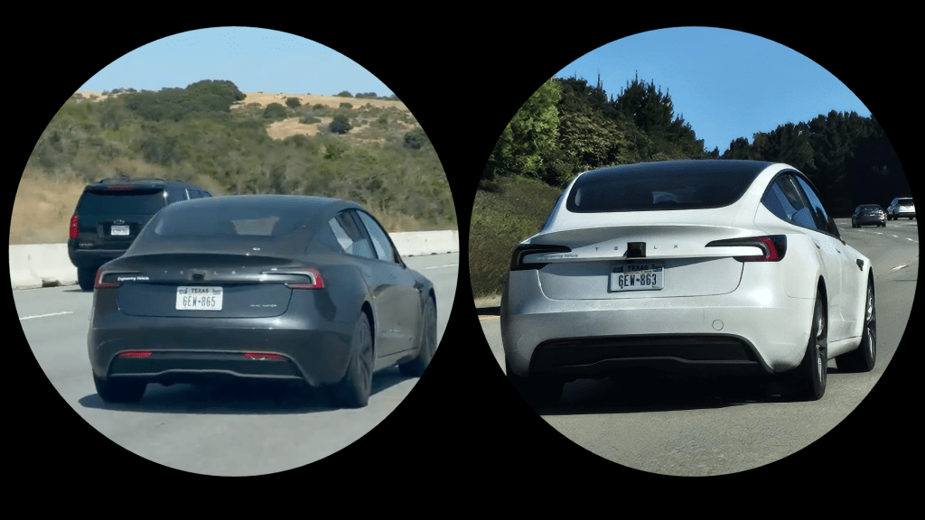 Robotaxi Tests? Mirrorless Tesla Spotted – The Last Driver License Holder…