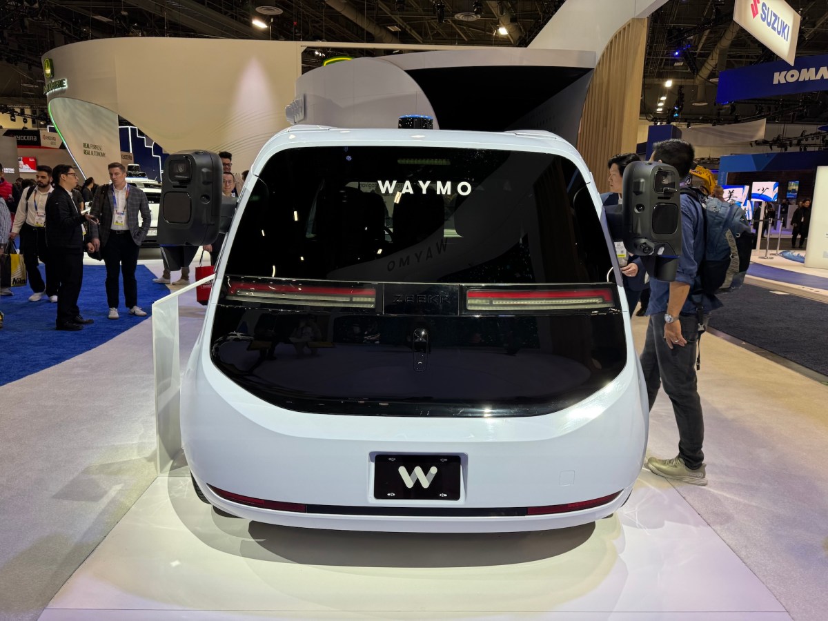 Waymo Zeekr With 6th Generation Waymo Driver And Windshield Wipers for ...