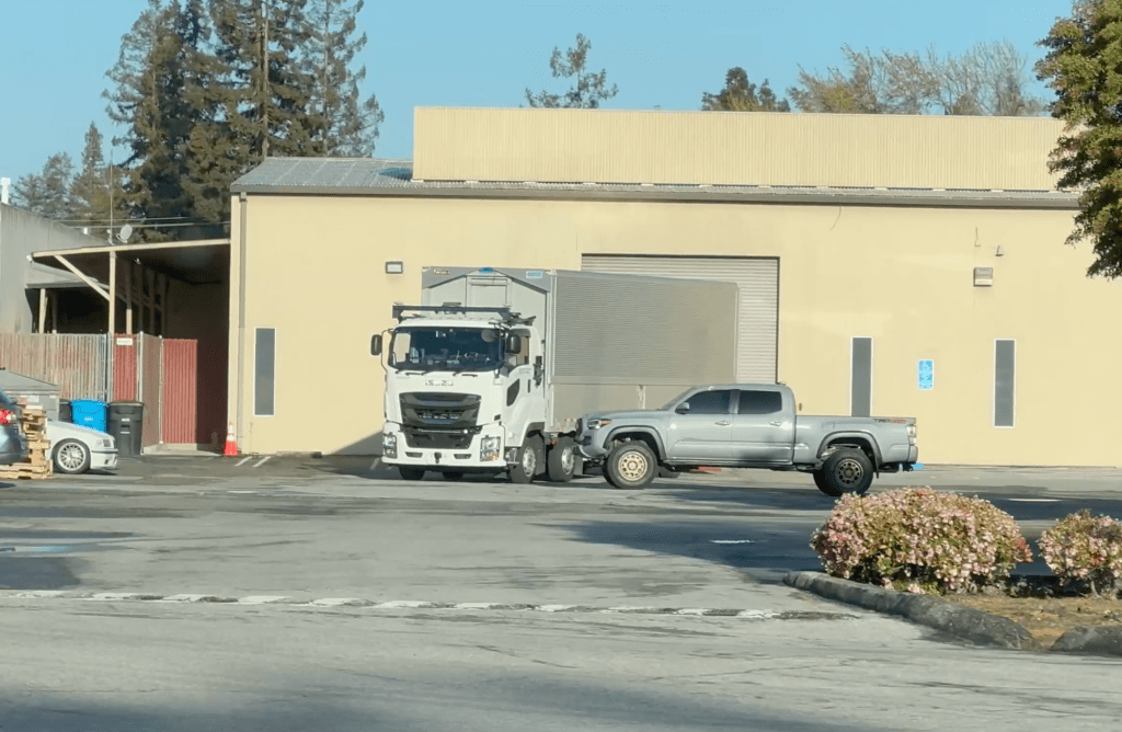 Thordrive Truck Spotted in Mountain View – The Last Driver License Holder…