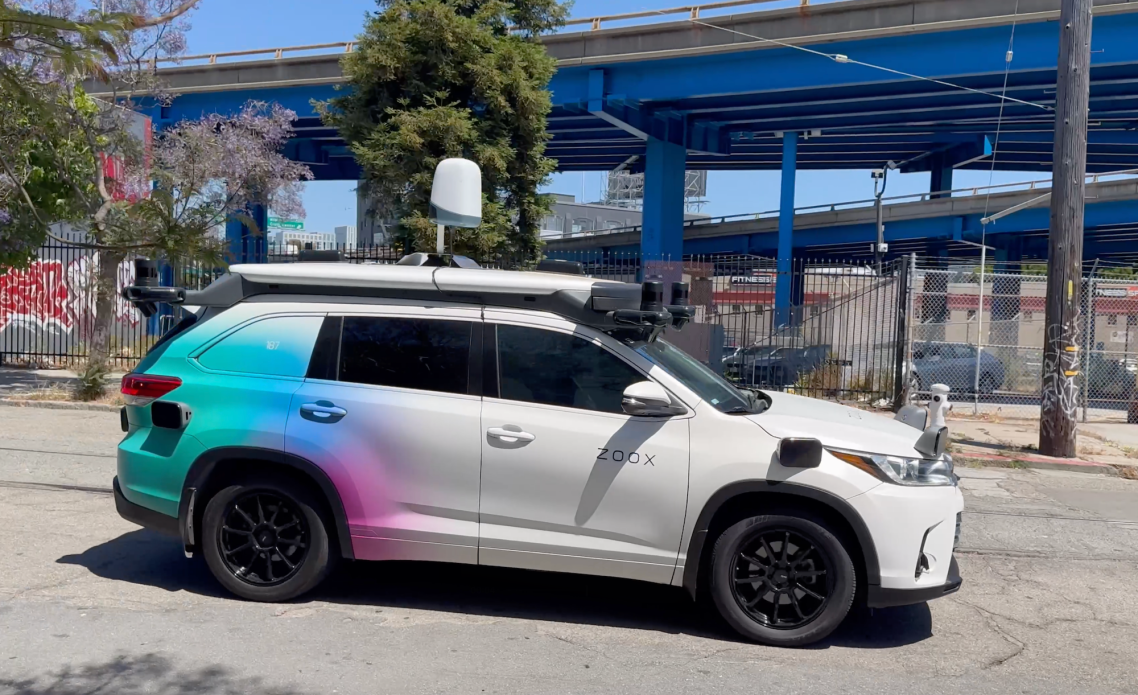 Zoox Test Mule Spotted With Strange Contraption – The Last Driver ...