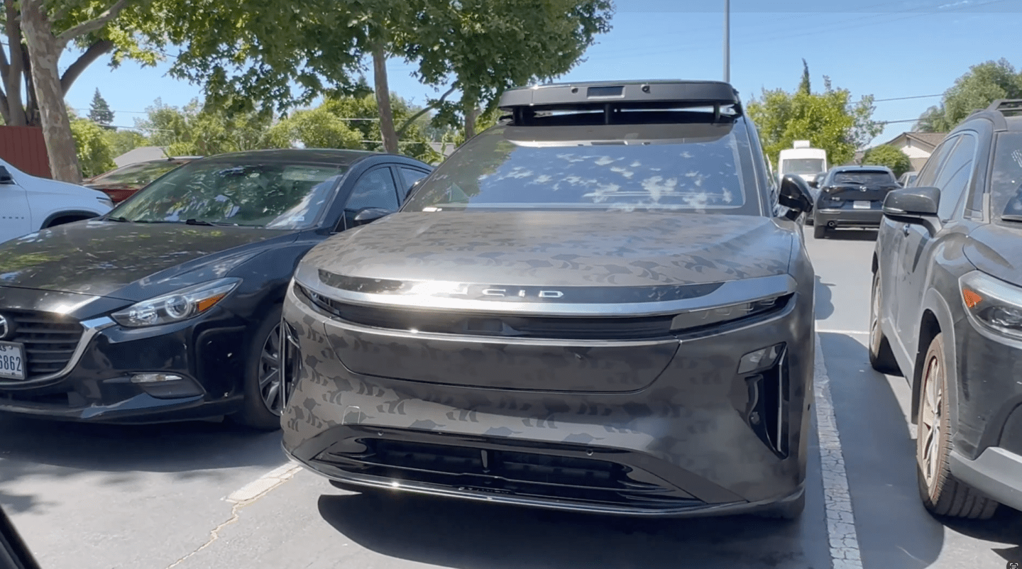 Lucid Nuro Prototype Spotted – The Last Driver License Holder…