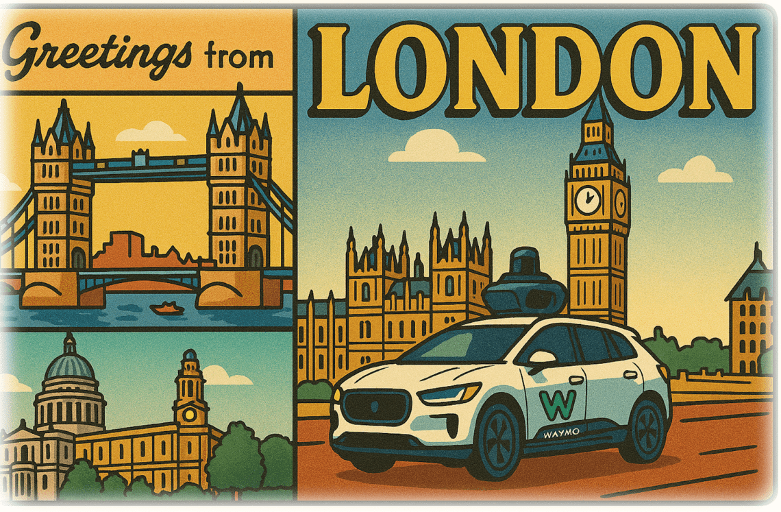 Waymo Prepares Launch in London – The Last Driver License Holder…
