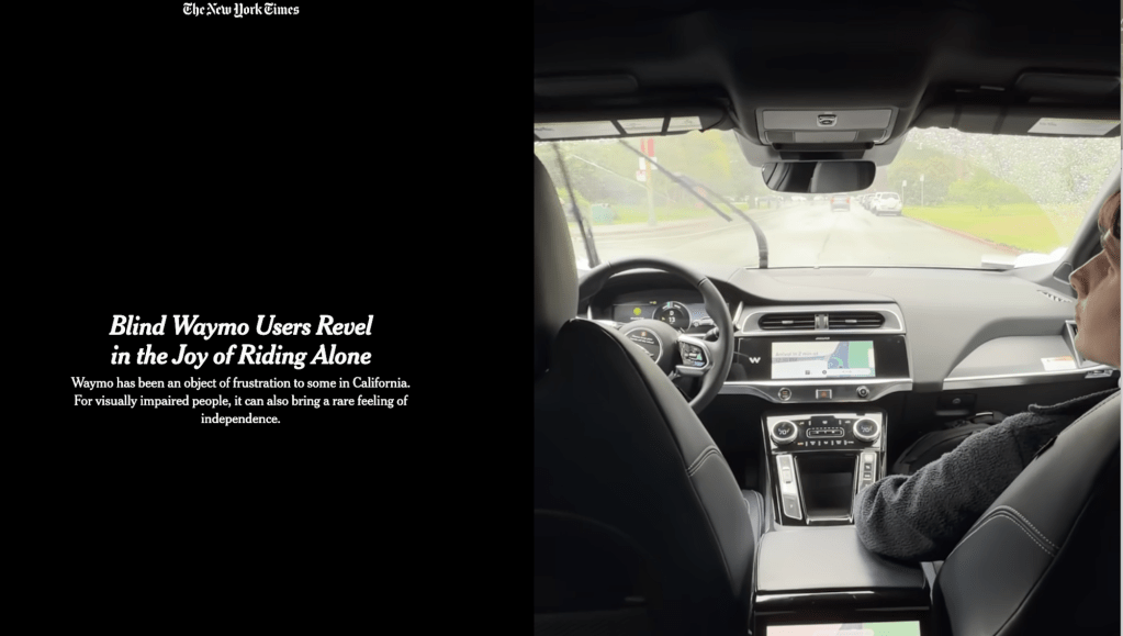 How Waymo Is Helping Visually Impaired People Gain New Independence ...