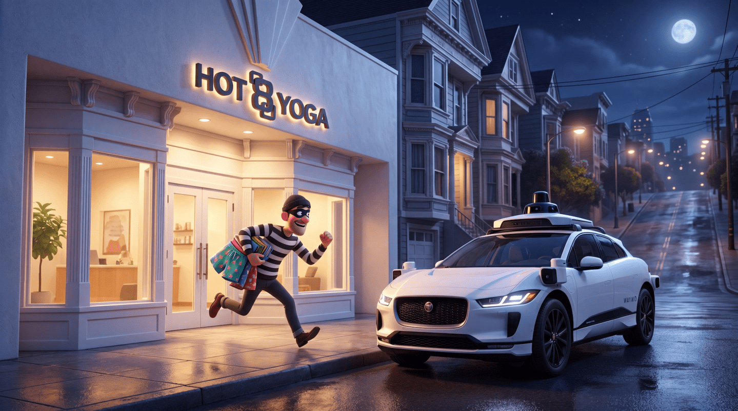 Burglar Uses Waymo Robotaxi as Get-Away Car – The Last Driver License ...